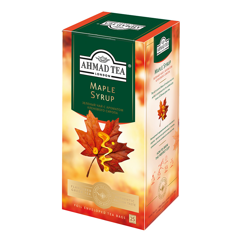 Чай Ahmad Tea Maple Syrup купить оптом в Москве | официальный сайт ...